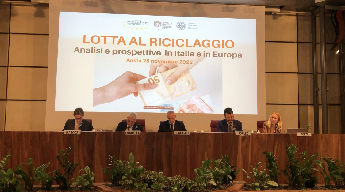Un convegno sulla lotta al riciclaggio - bobine.tv