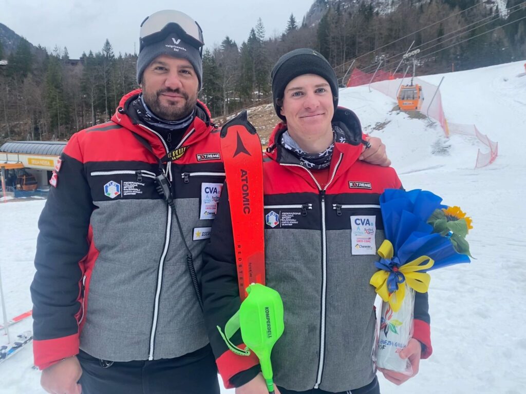 Peter Corbellini si regala il secondo oro nella discesa libera di Sella ...