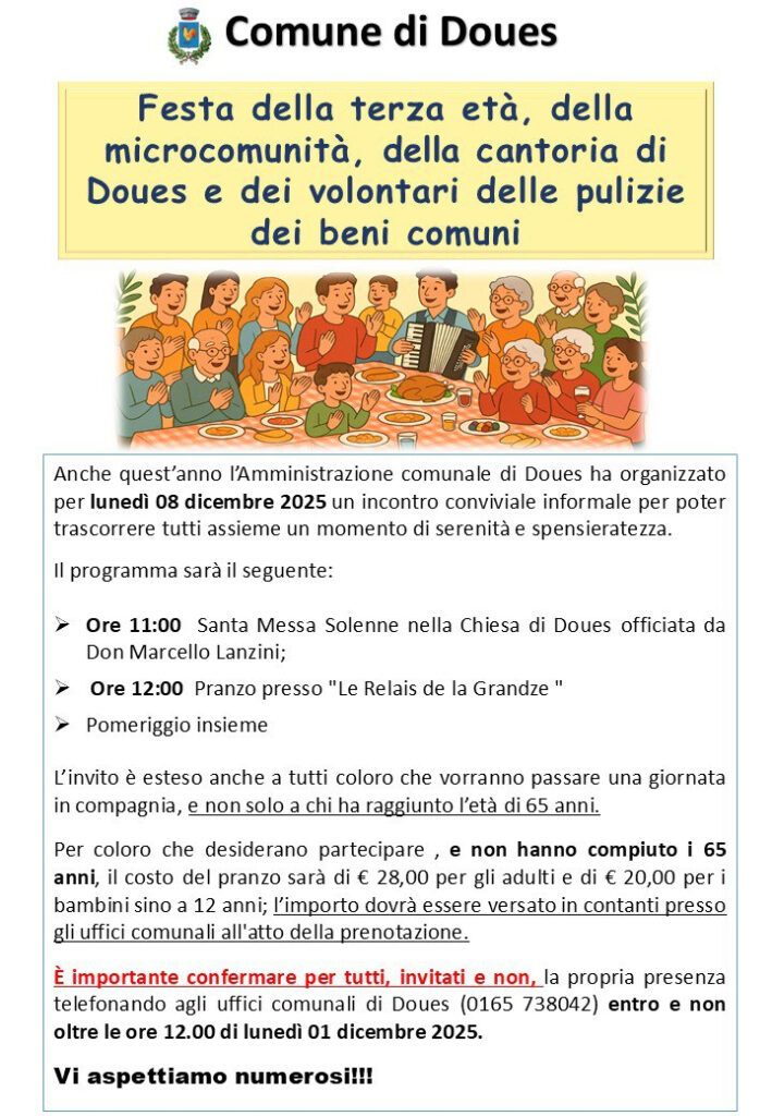 Doues: Festa della terza età - bobine.tv